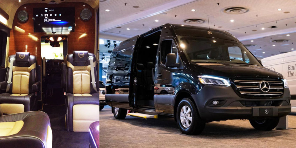 Luxurious Mercedes Benz Sprinter Van Conversion | Executive Sprinters ...